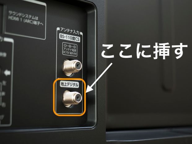 テレビの配線接続は3回挿すだけ｜BS/CS・HDD接続も図で紹介 - くらしのマーケットマガジン
